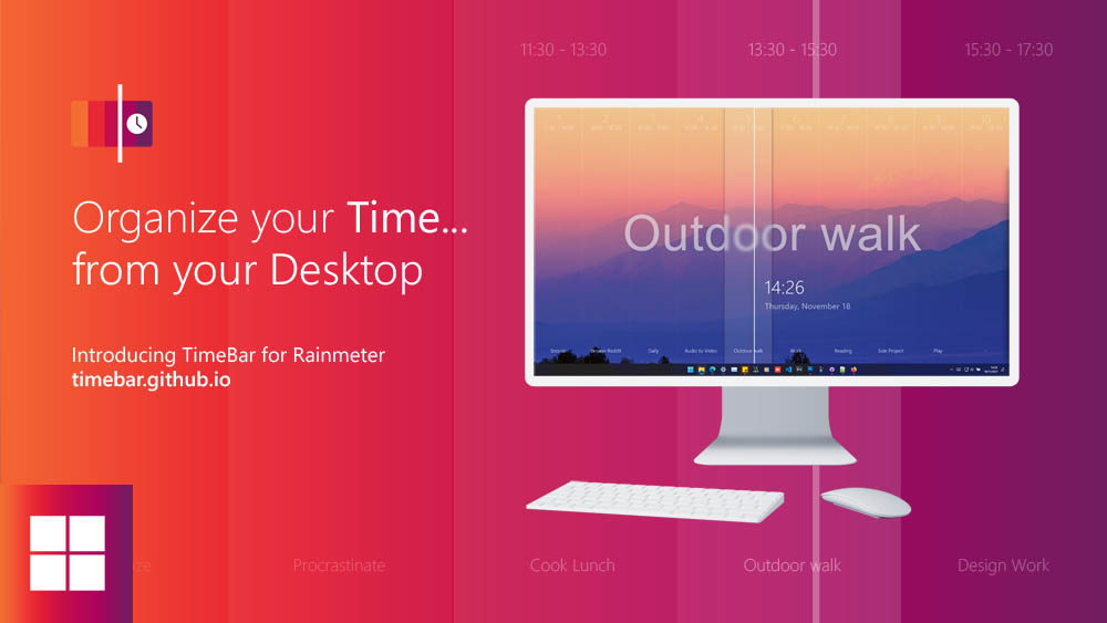 TimeBar for Rainmeter